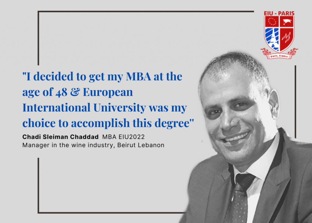 Mr. Chadi Sleiman Chaddad - European International University | Blog