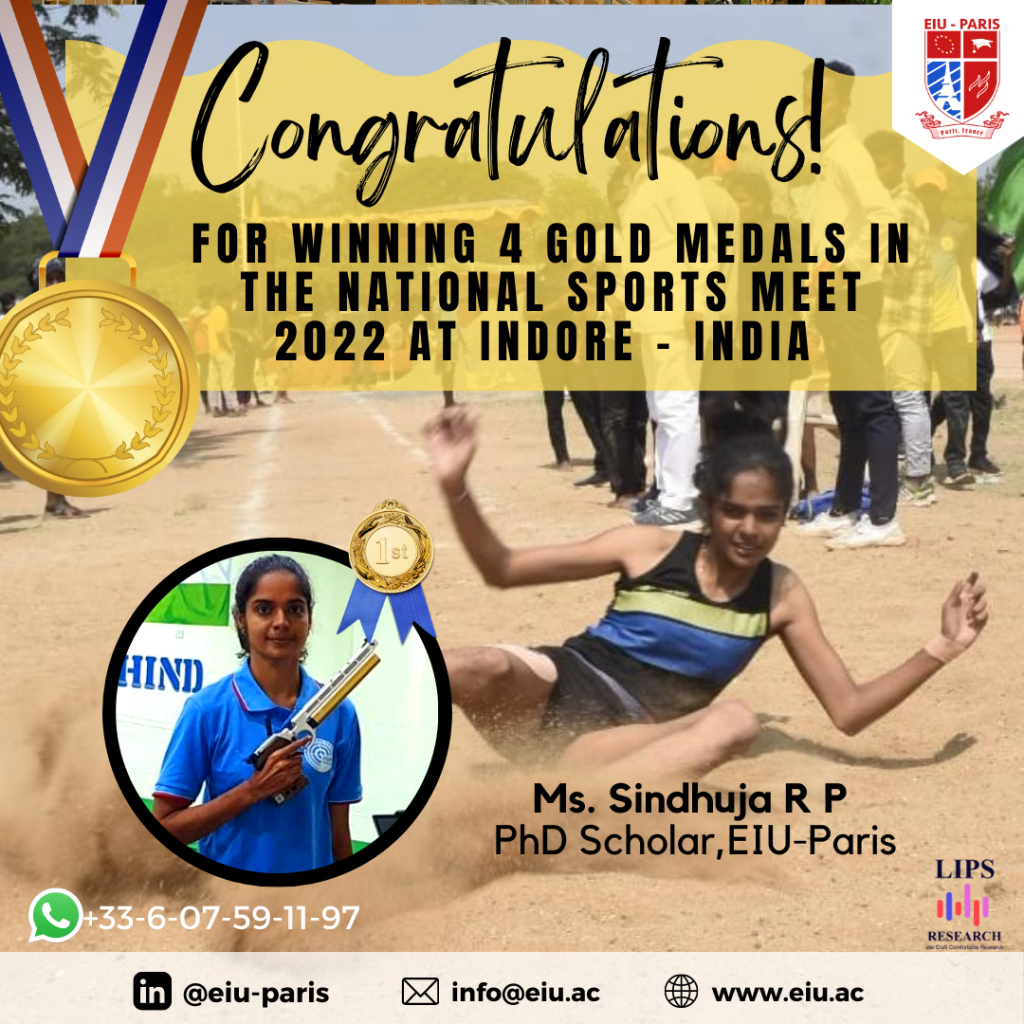 I wanted to fight back: From Gold medalist athlete to PhD scholar ...