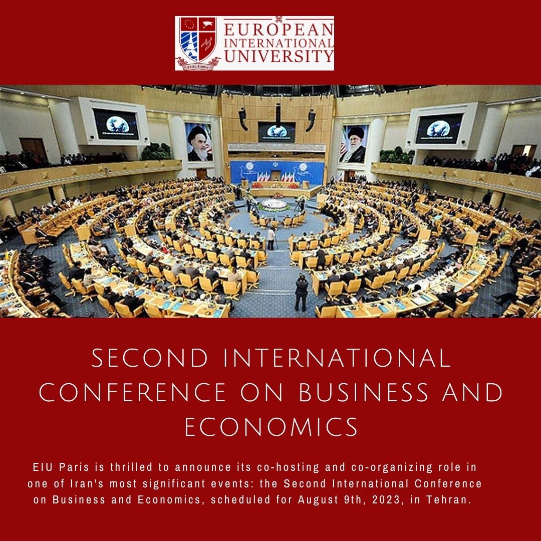 SECOND INTERNATIONAL CONFERENCE ON BUSINESS AND ECONOMICS IN TEHRAN ...