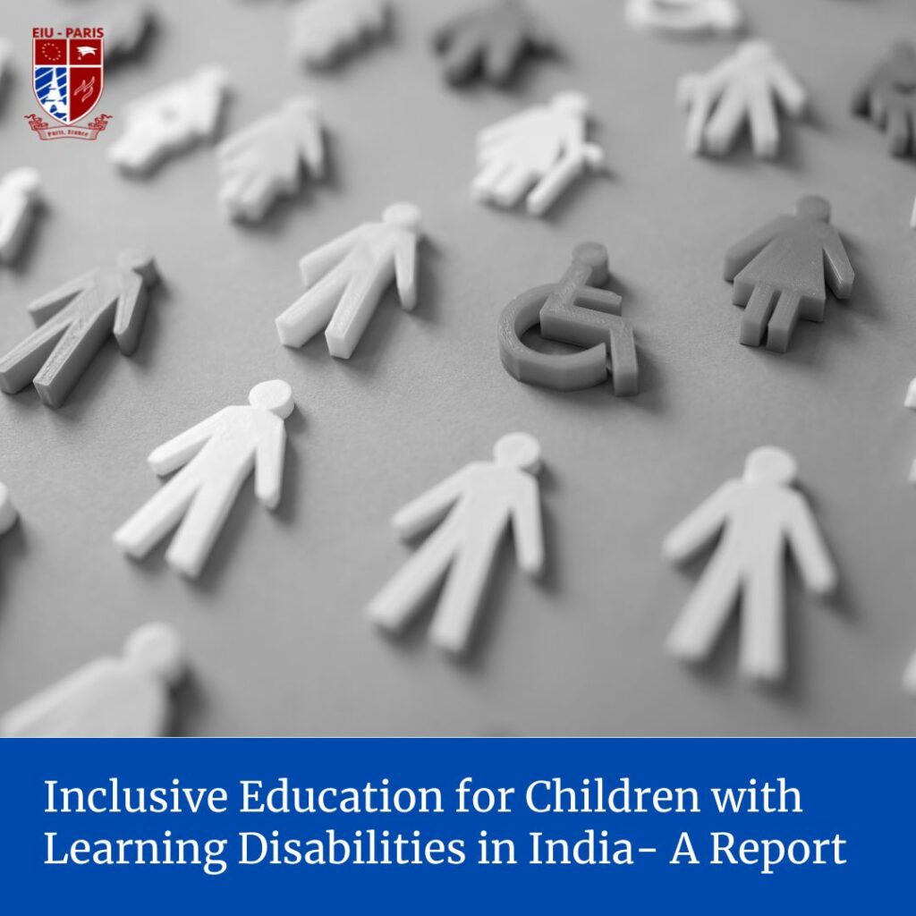 Inclusive Education for Children with Learning Disabilities in India- A ...